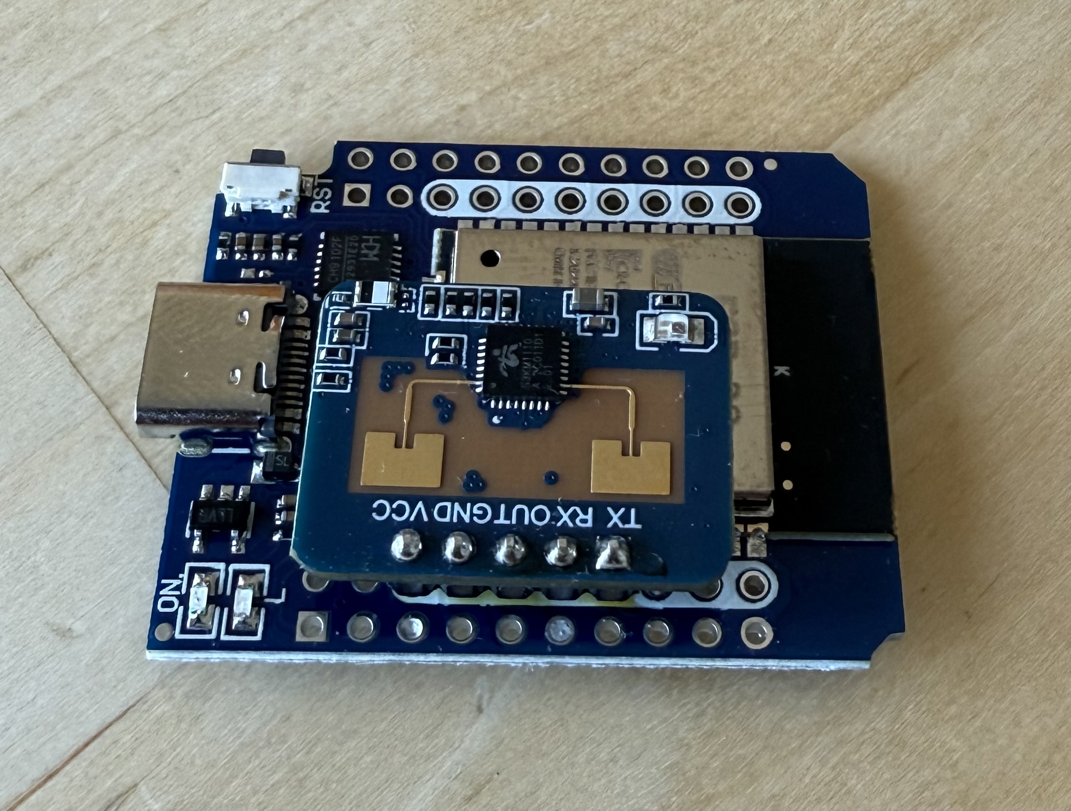 Radar Presence Sensor case (ESP32 D1 mini & LD2410 (C) w ESPHome) with ...
