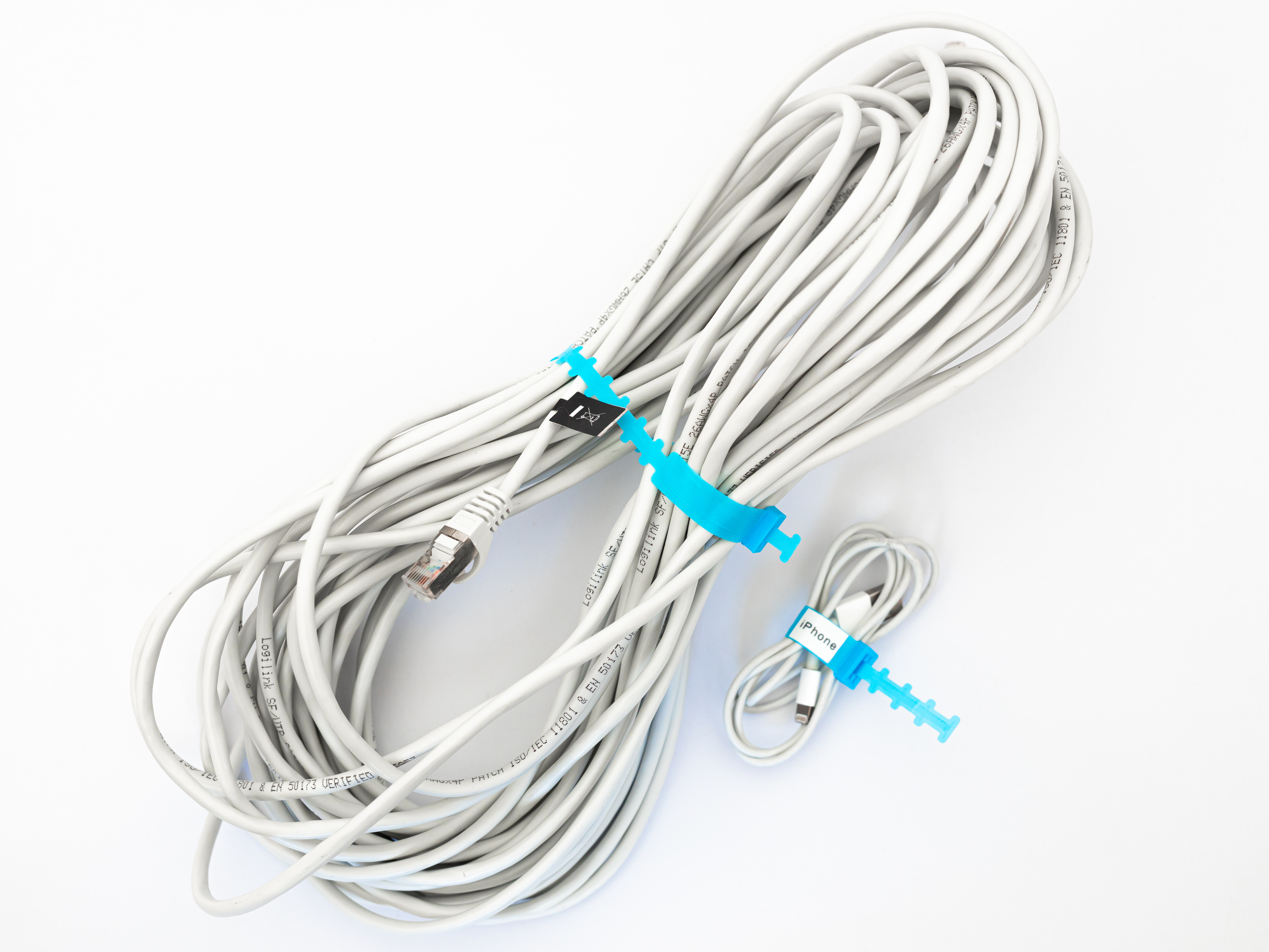 Cable Organizer Ties (Super easy - 150+ sizes!) von GlennovitS 3D ...