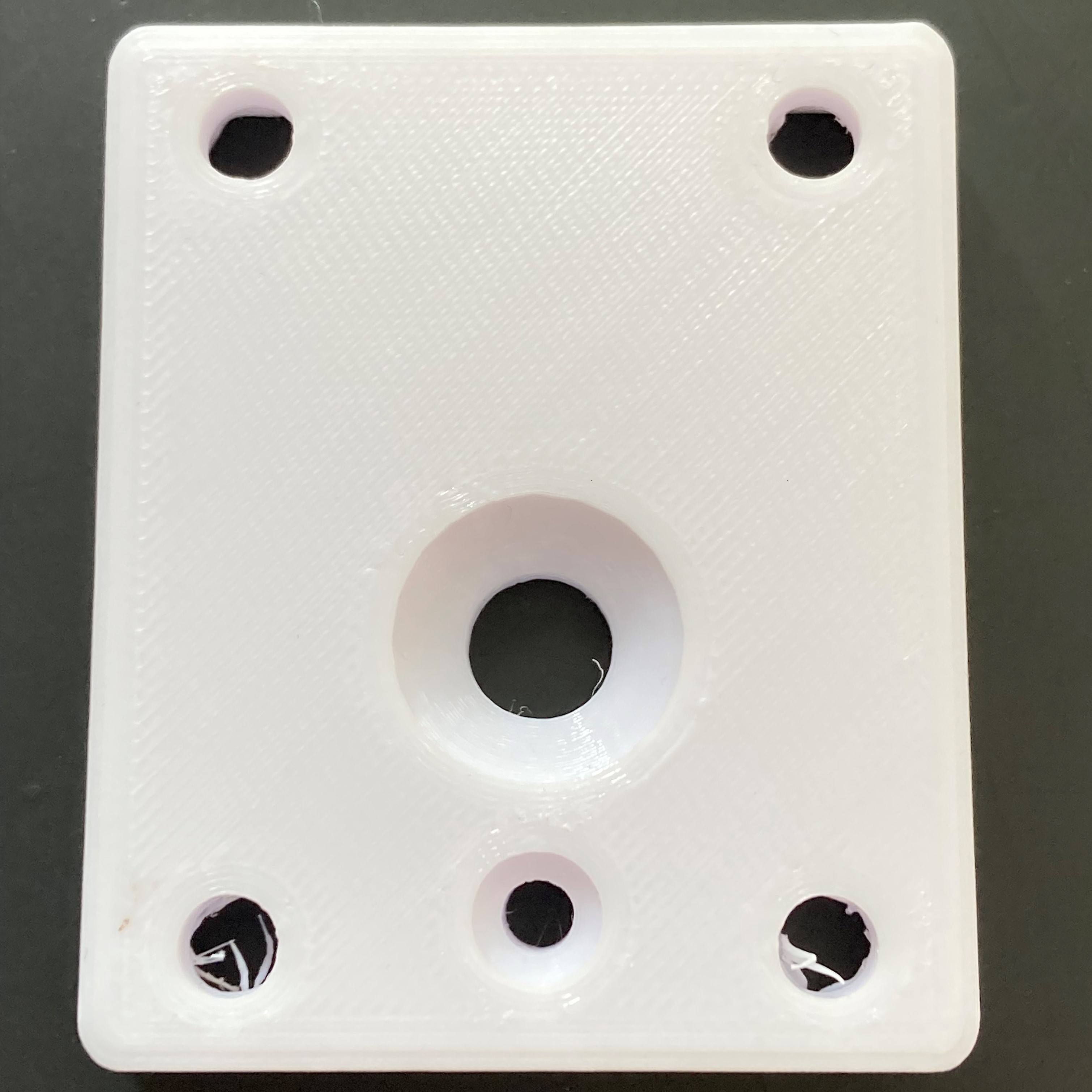 Castor adapter plate by ArminL | Download free STL model | Printables.com