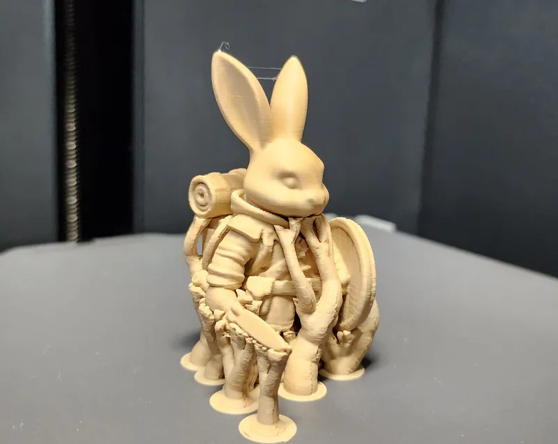 Bunny Warrior by Triple G Workshop | Download free STL model ...