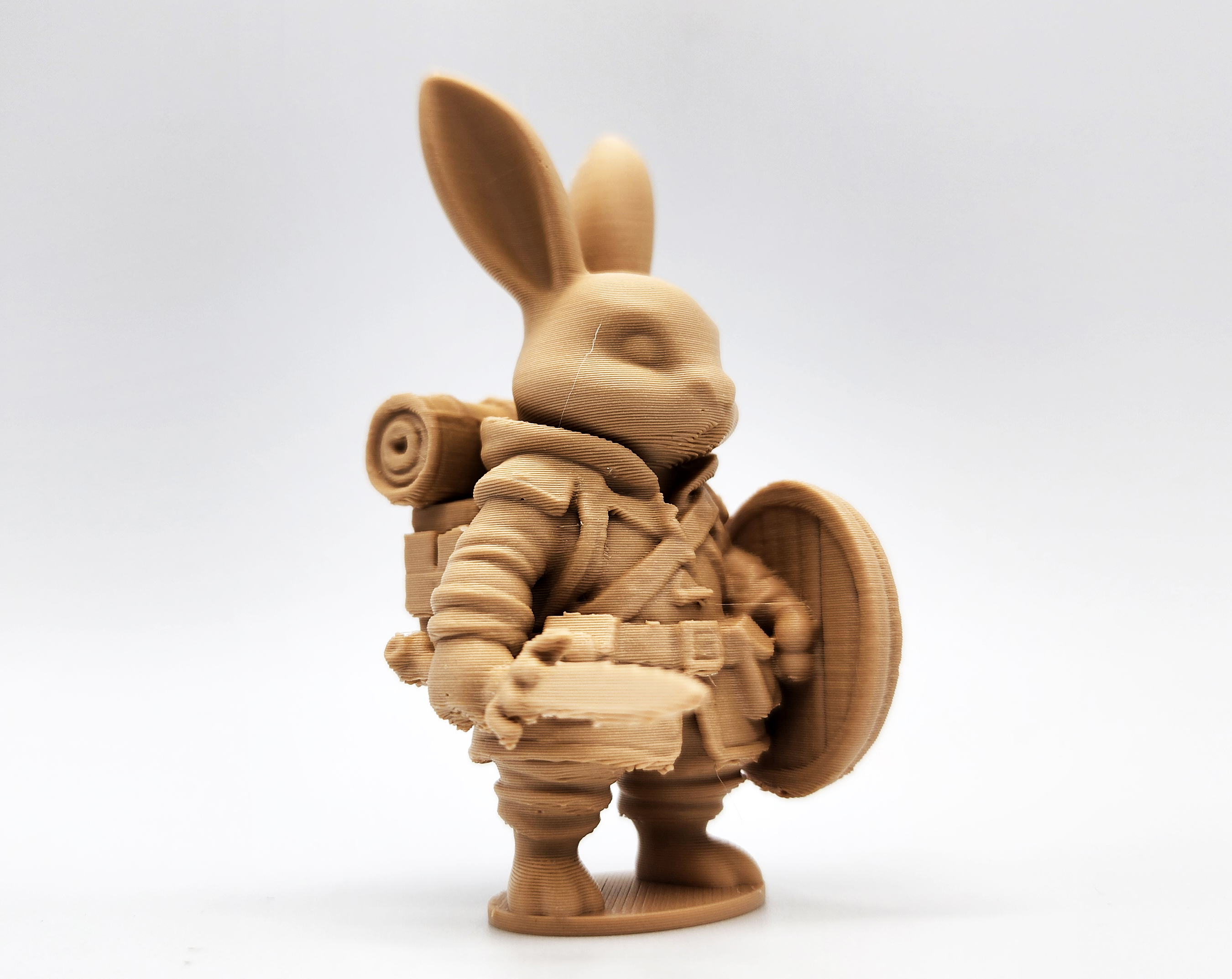 Bunny Warrior by Triple G Workshop | Download free STL model ...