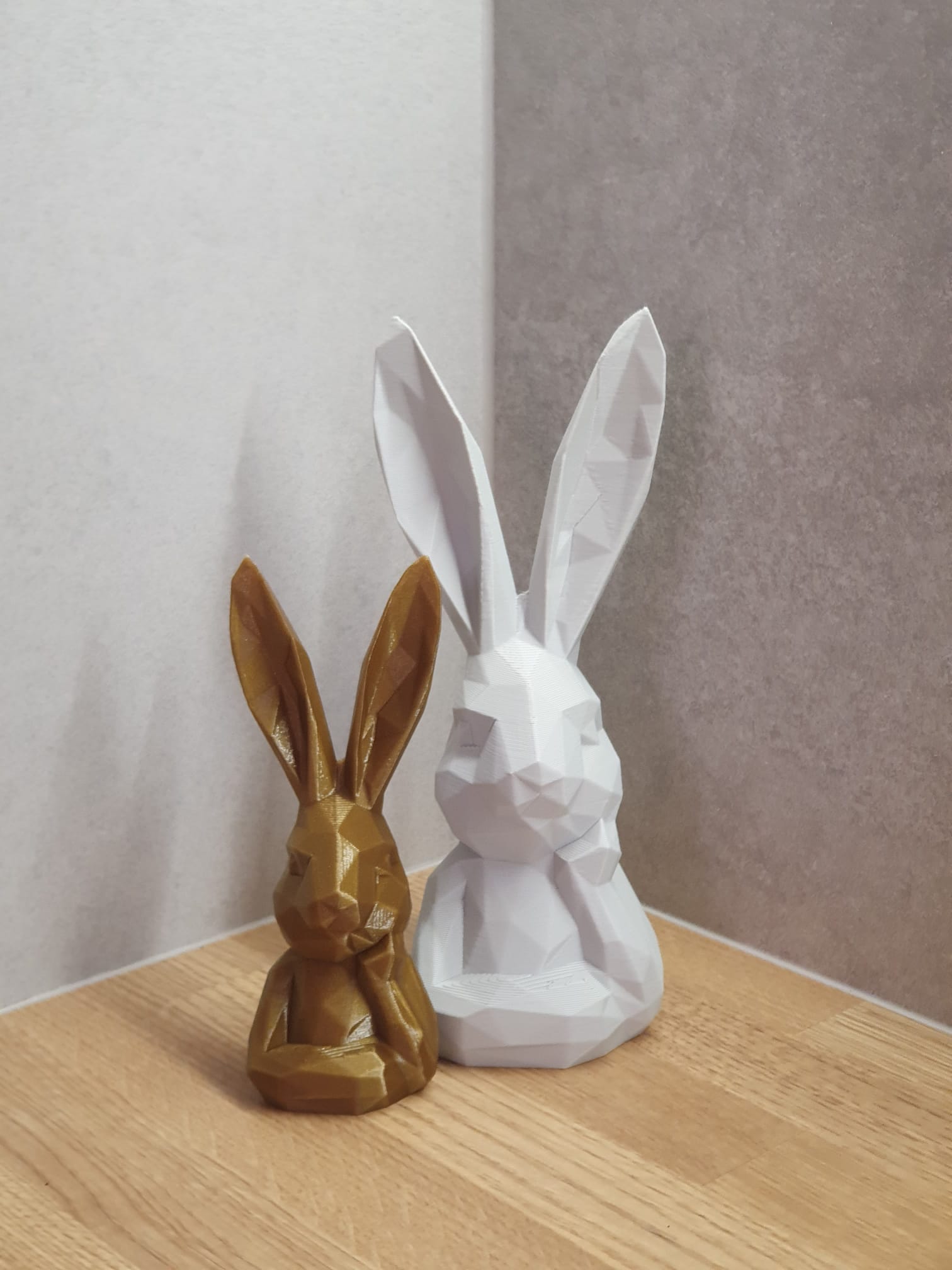 Rabbit - Low Poly, Easter by Raf3D | Download free STL model ...
