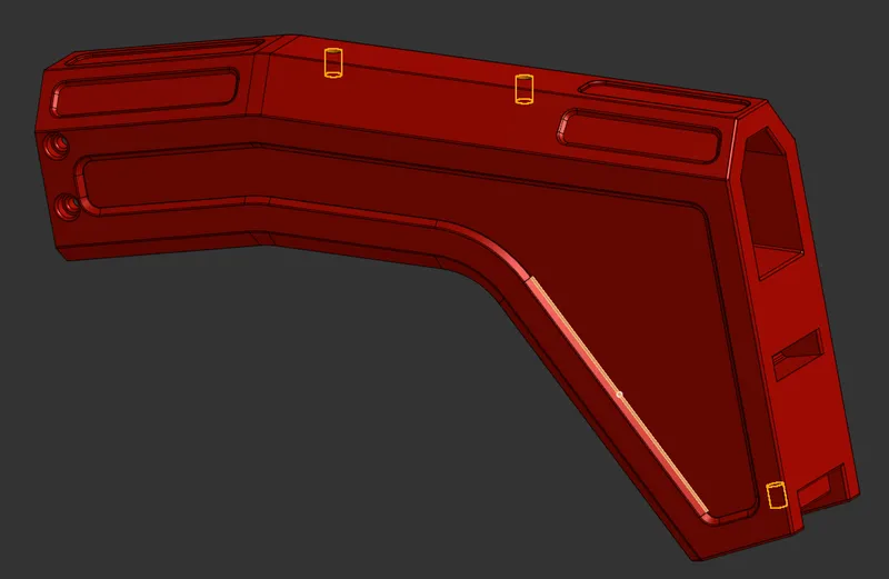 Ares- A compact flycore powered blaster by ReptilianSnail | Download ...