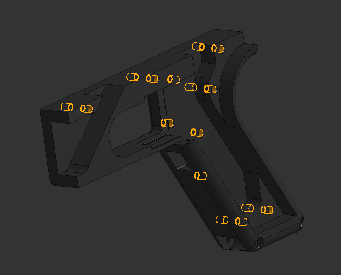 Ares- A compact flycore powered blaster by ReptilianSnail | Download ...