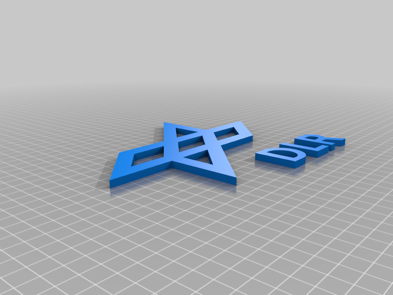 DLR Logo by 3D-Muc | Download free STL model | Printables.com