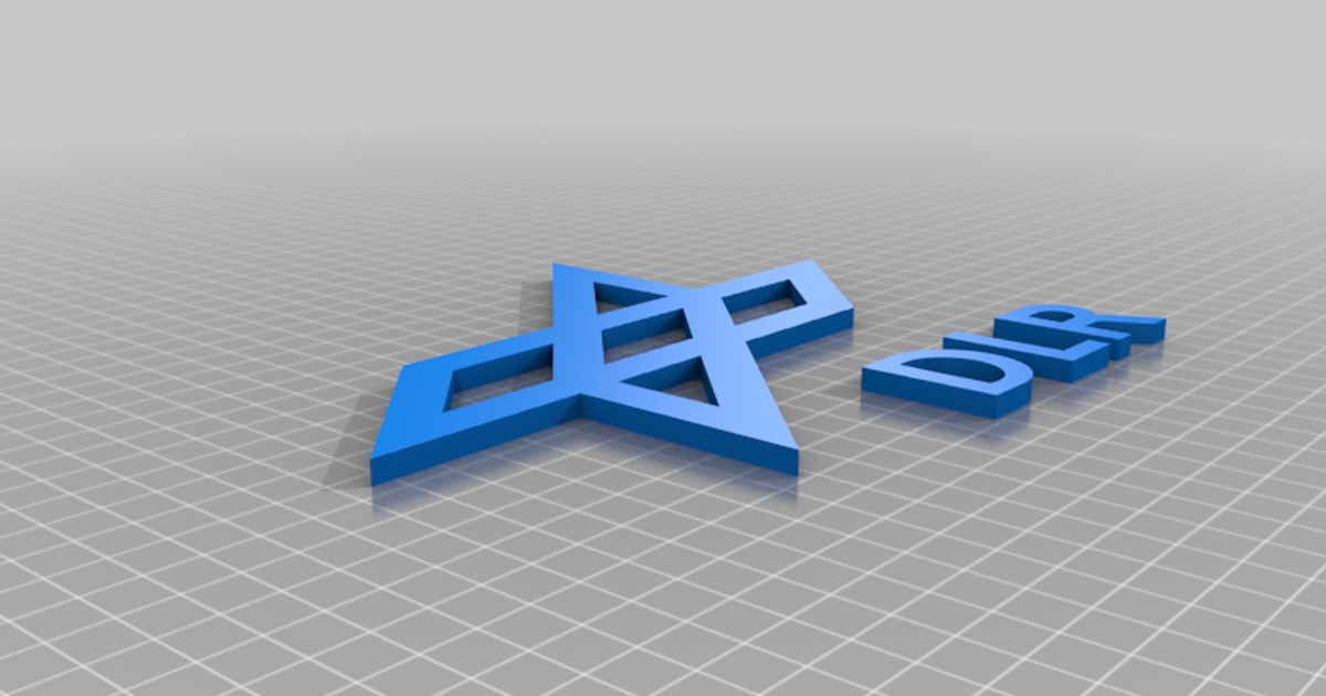 DLR Logo by 3D-Muc | Download free STL model | Printables.com