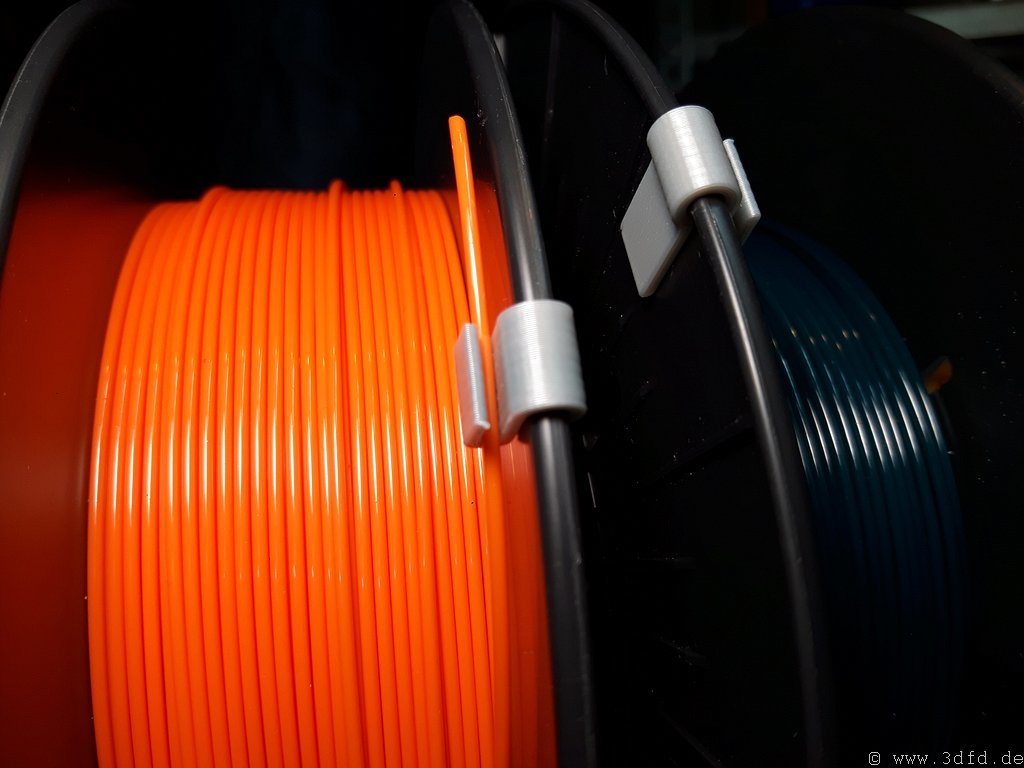 Filament clamp / clip for spool - 1,75 mm by 3D-Muc | Download free STL ...