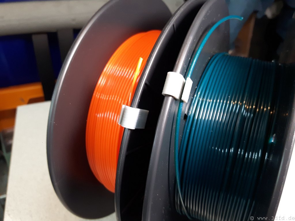 Filament clamp / clip for spool - 1,75 mm by 3D-Muc | Download free STL ...