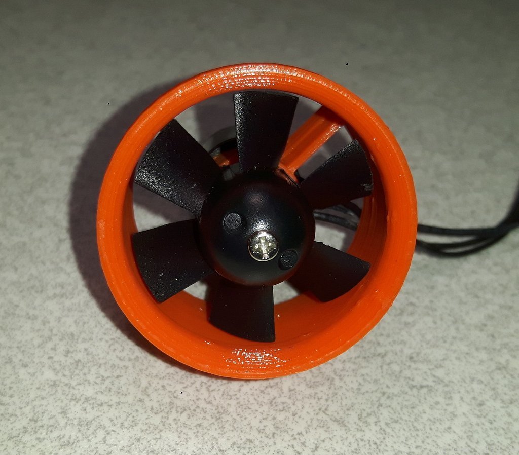 30/34 mm Impeller EDF FAN Ring / Housing by 3D-Muc | Download free STL ...