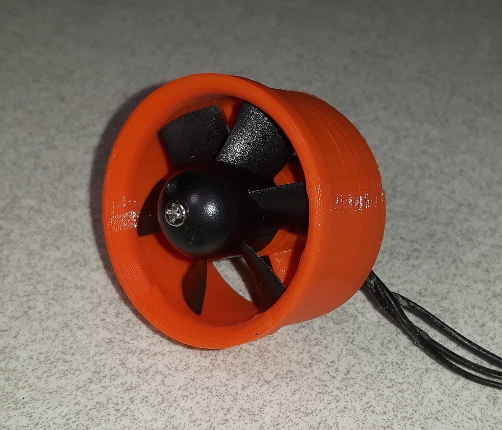 30/34 mm Impeller EDF FAN Ring / Housing by 3D-Muc | Download free STL ...