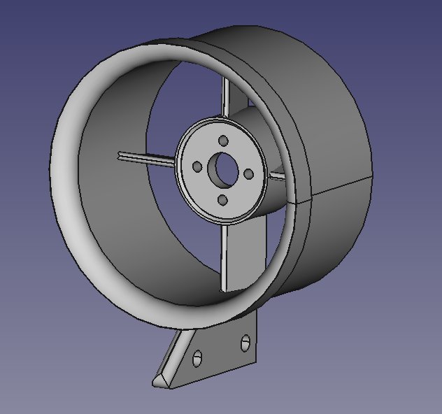 30/34 mm Impeller EDF FAN Ring / Housing by 3D-Muc | Download free STL ...