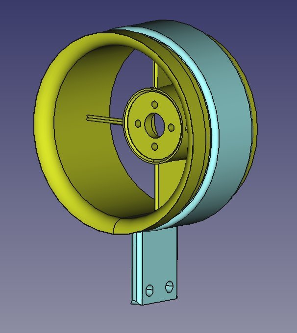 30/34 mm Impeller EDF FAN Ring / Housing by 3D-Muc | Download free STL ...