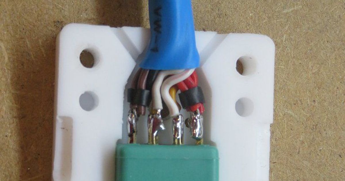 MPX plug form for hot glue by 3D-Muc | Download free STL model ...