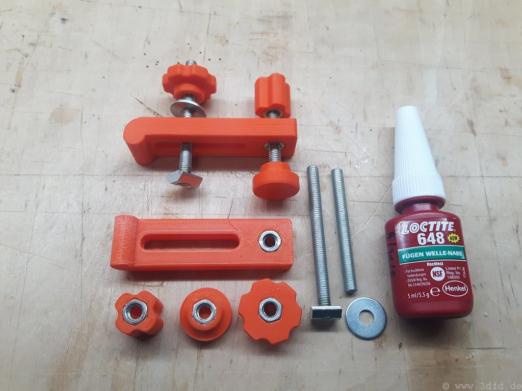 Clamp holder for a 3018 CNC milling / engraving machine Ver.2 by 3D-Muc ...