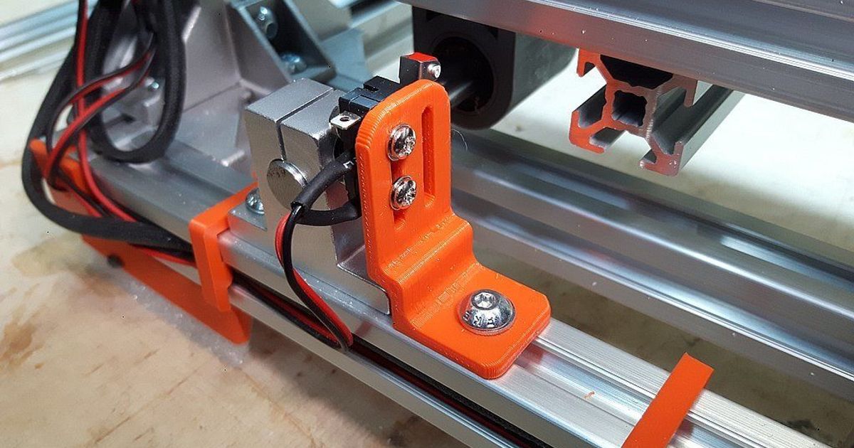 3018 Cnc Limit Switch Holder For X Y Z Von 3d Muc Kostenloses Stl Modell Herunterladen