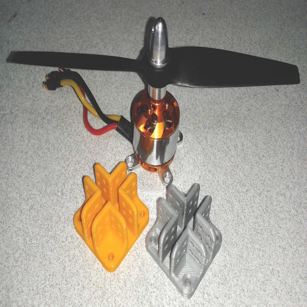 Motor Mount 6mm Depron 24mm por 3D-Muc | Descargar modelo STL gratuito ...
