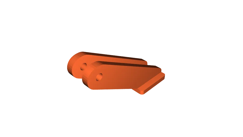RC landing flaps hinge - Ver.2 by 3D-Muc | Download free STL model ...