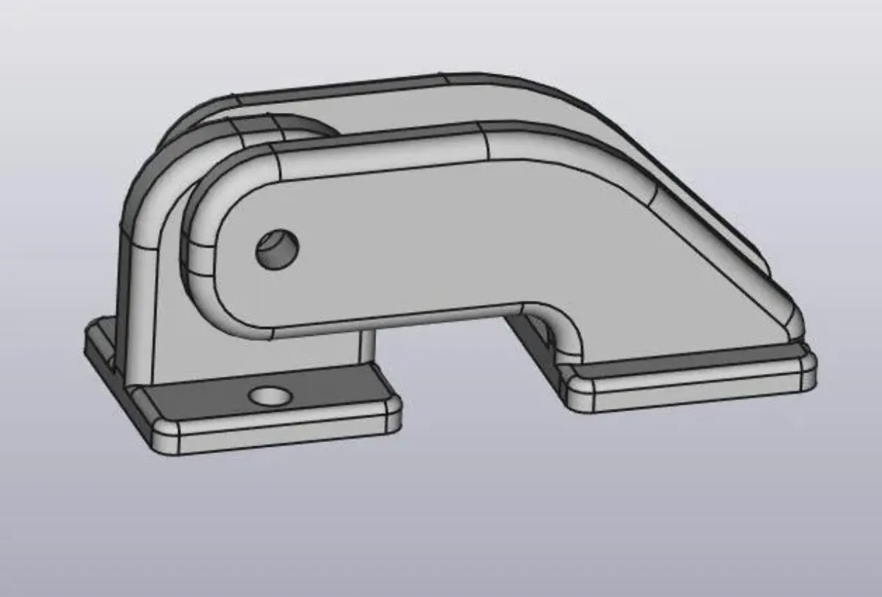 RC landing flaps hinge - Ver.1 by 3D-Muc | Download free STL model ...