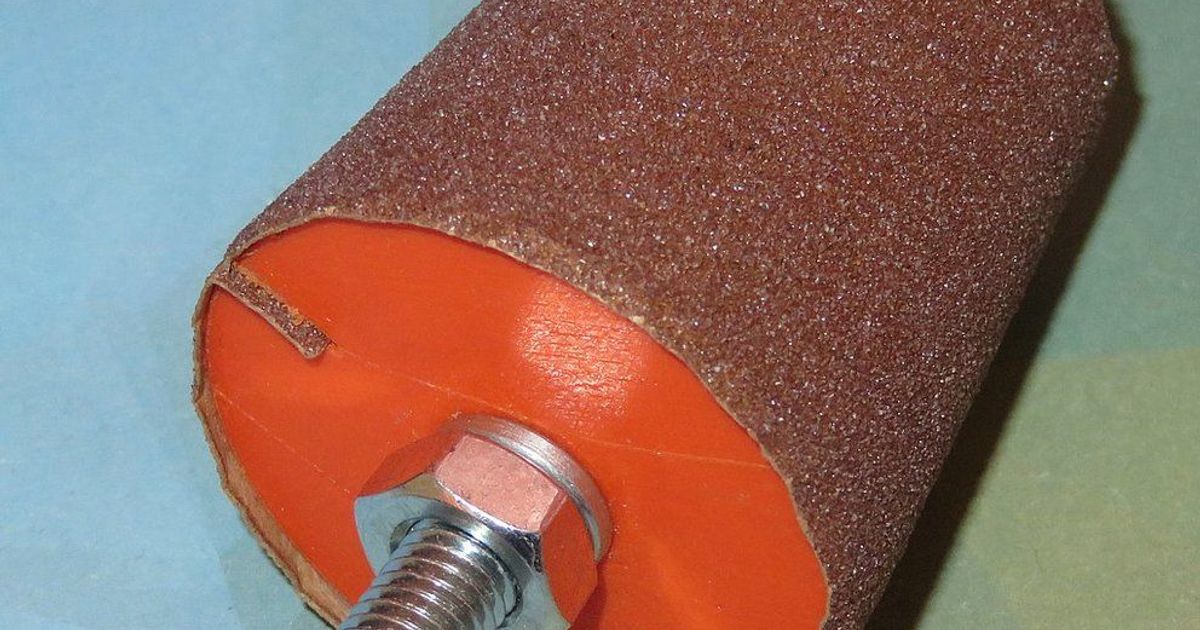 sanding block, conical grinder, cone, grinder for drilling machine by ...