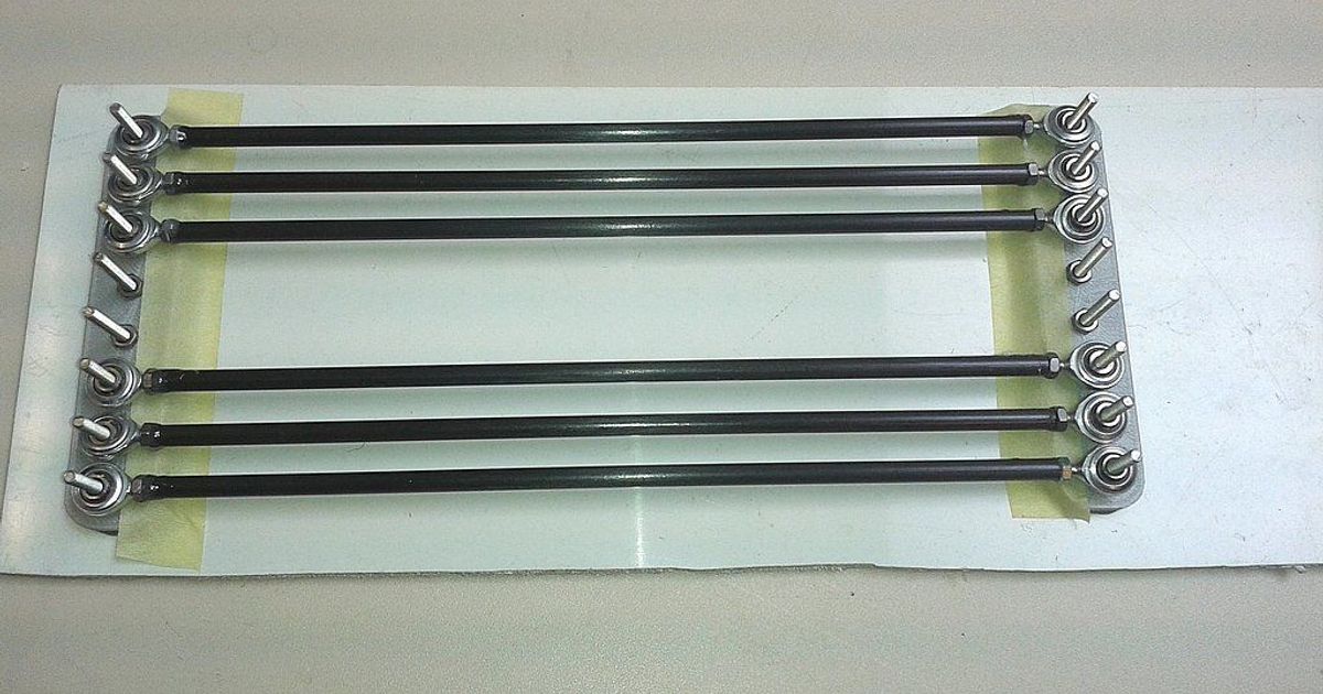 template for equal length of rods for delta 3D printer by 3D-Muc ...