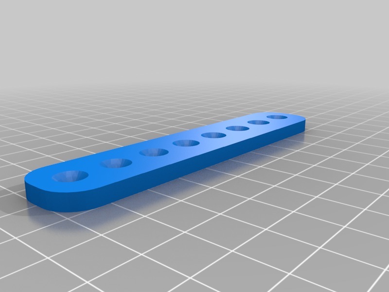 template for equal length of rods for delta 3D printer by 3D-Muc ...