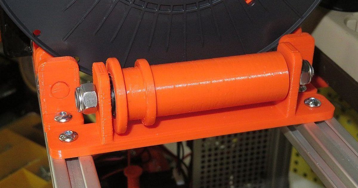 Universal Filament Spool Holder V2 by 3D-Muc | Download free STL model ...