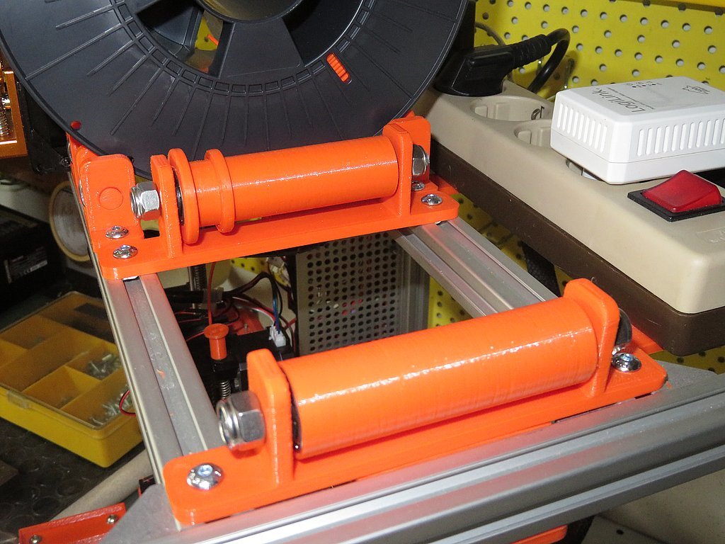 Universal Filament Spool Holder V2 by 3D-Muc | Download free STL model ...