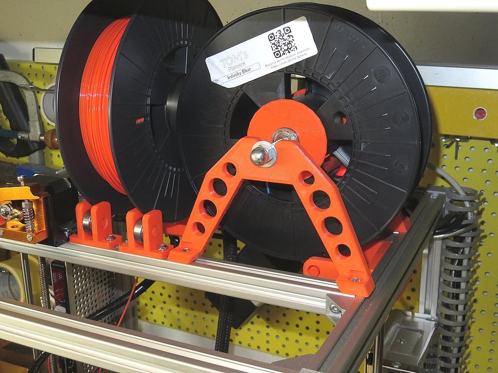 Universal Filament Spool Holder by 3D-Muc | Download free STL model ...