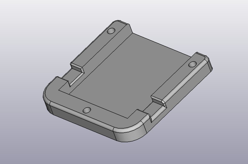 Hi-Tec HS-125 MG Servo Support Mount Frame by 3D-Muc | Download free ...
