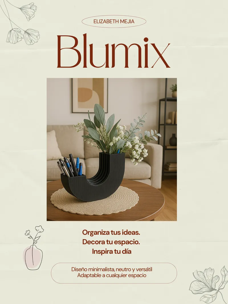 BLUMIX by Ely Mejia | Download free STL model | Printables.com
