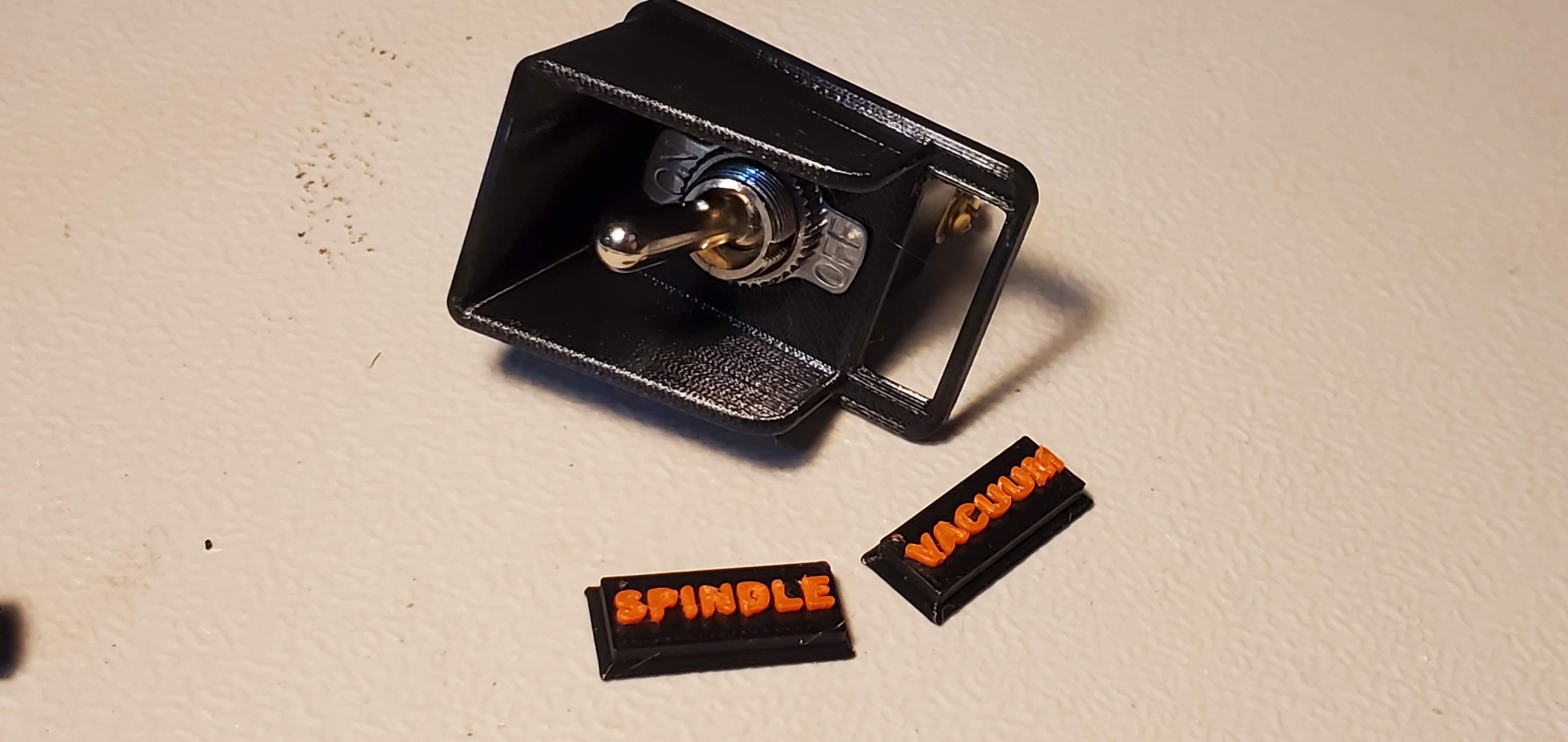 Toggle Switch Guard with Label by SafetyGlassesRequired | Download free ...