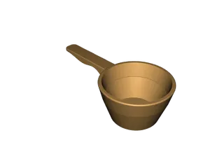 1 Cup Measuring Scoop by EverettW | Download free STL model ...