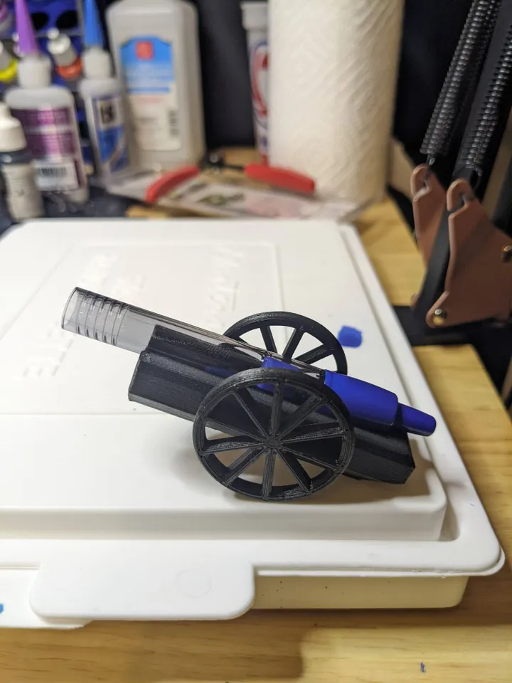 Pilot G-2 Pen Cannon by SudoCool | Download free STL model | Printables.com