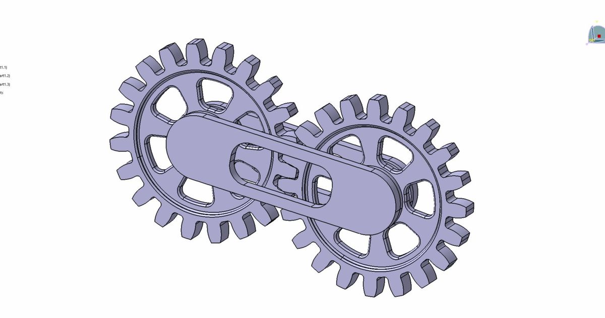 Cog_wheels_demonstrator by Bart | Download free STL model | Printables.com