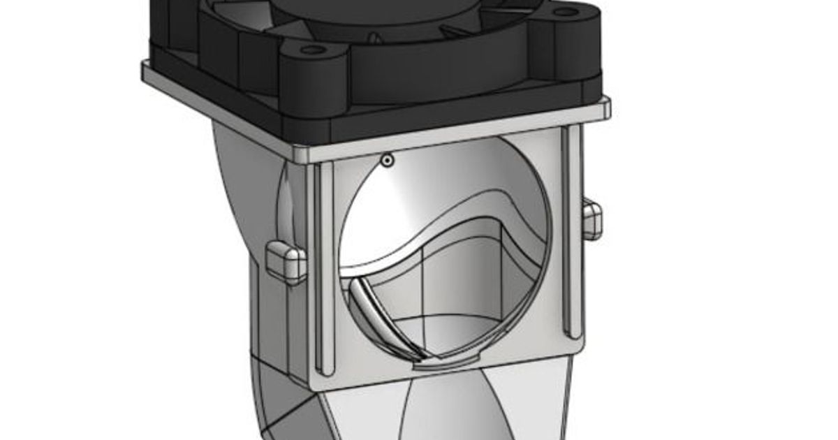MP Mini Select 3D PLA & PETG 40mm Fan Shroud by FDM_guru_placeholder ...