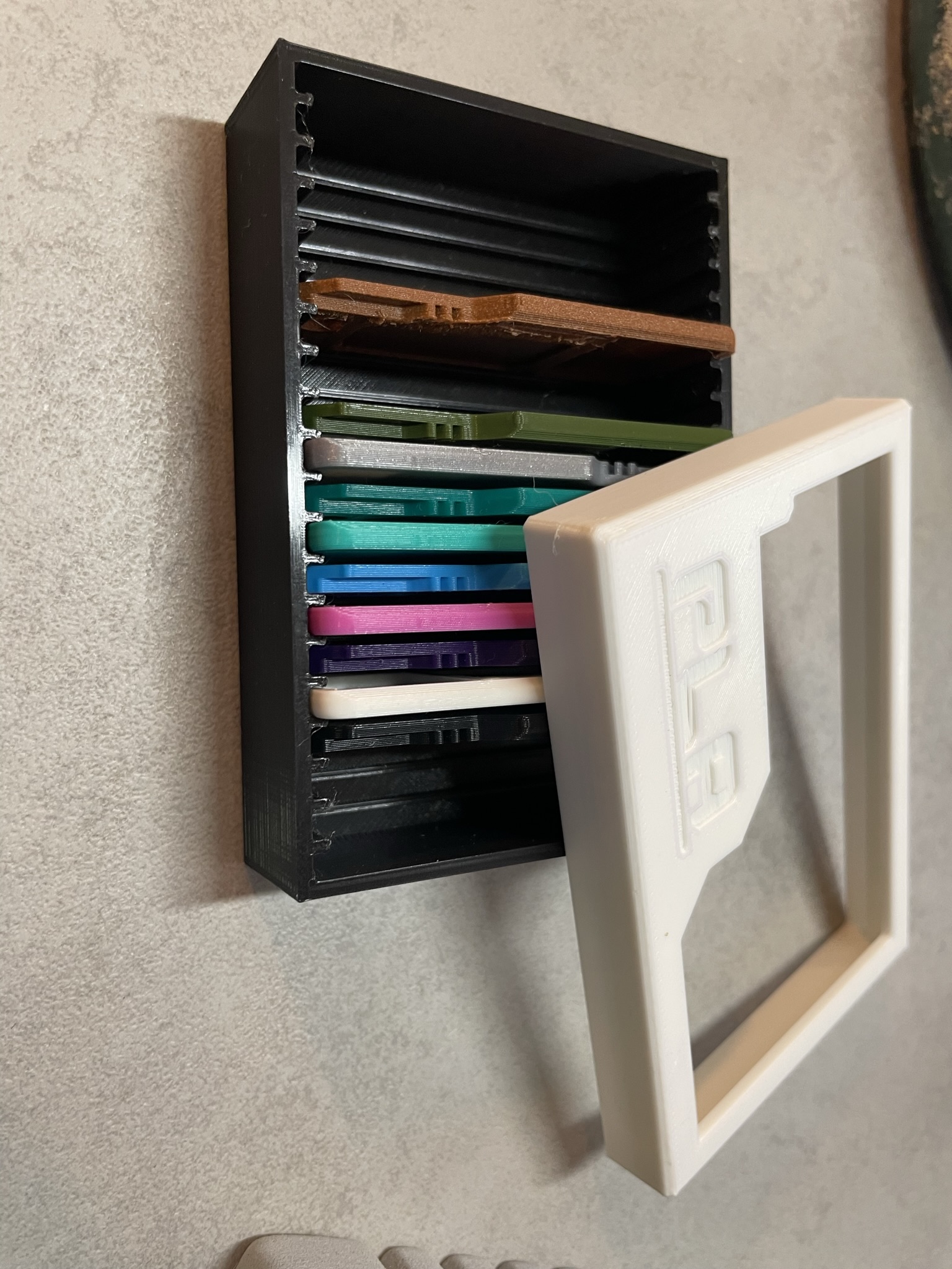 Sci-fi Fillament Samples and Case by Gliimps | Download free STL model ...