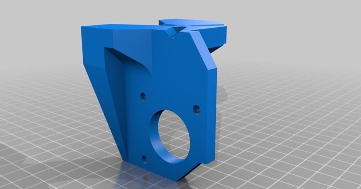 Lulzbot Mini 2 1.75mm Extruder Mount by Brandon | Download free STL ...