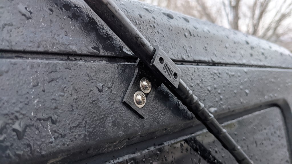 Jeep Wrangler CB Antenna Retainer by Troysterr | Download free STL ...