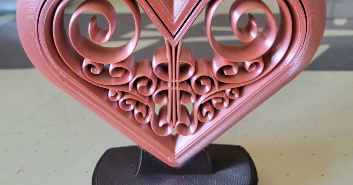 The Unity Heart by Dante | Download free STL model | Printables.com