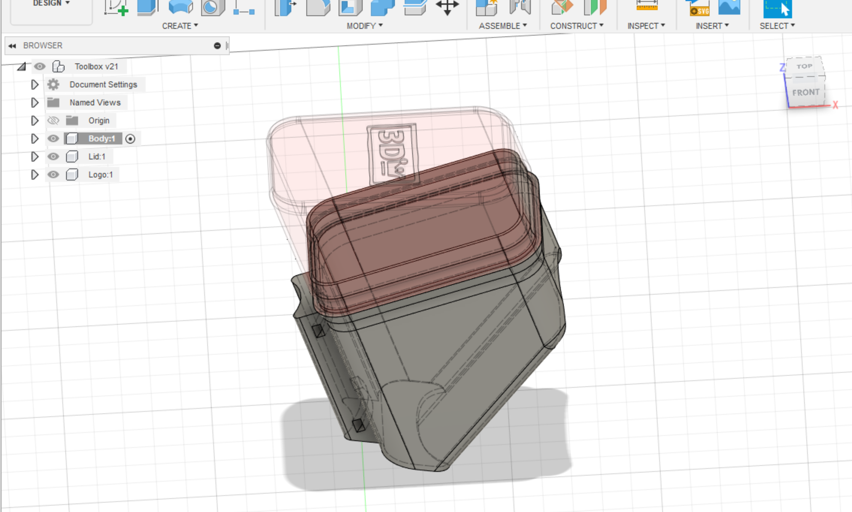Toolbox for bicycle by Printschnitzel.at | Download free STL model ...
