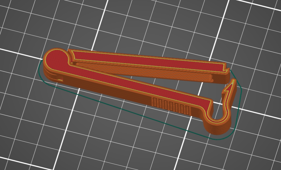 Bag Clip with automatic snap-in mechanism por JBoe | Descargar modelo ...