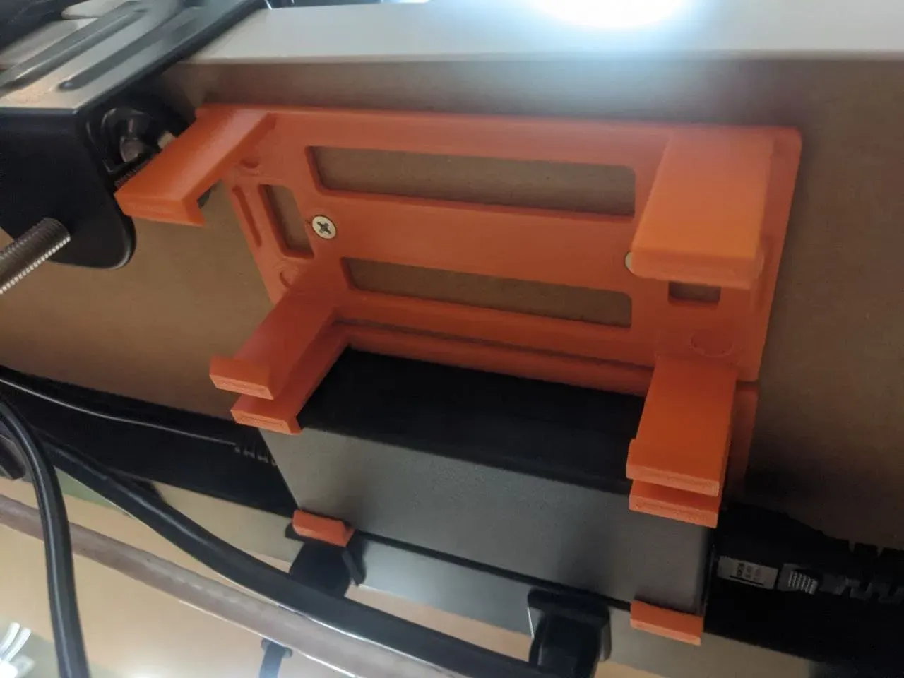 LG Monitor Power Brick Mount by EverettW | Download free STL model ...