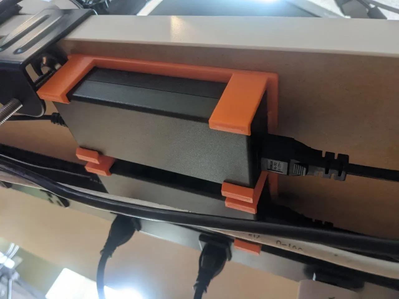 LG Monitor Power Brick Mount by EverettW | Download free STL model ...