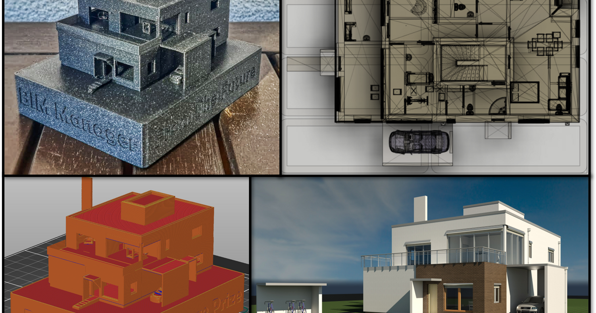 Architecture Prize by Jam | Download free STL model | Printables.com