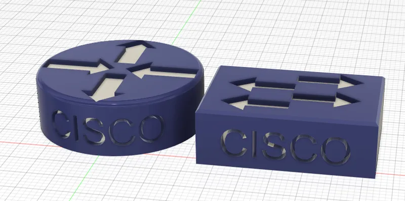 Cisco Swicth and Router Keychain by Luis Orlando Andrade Lemus ...