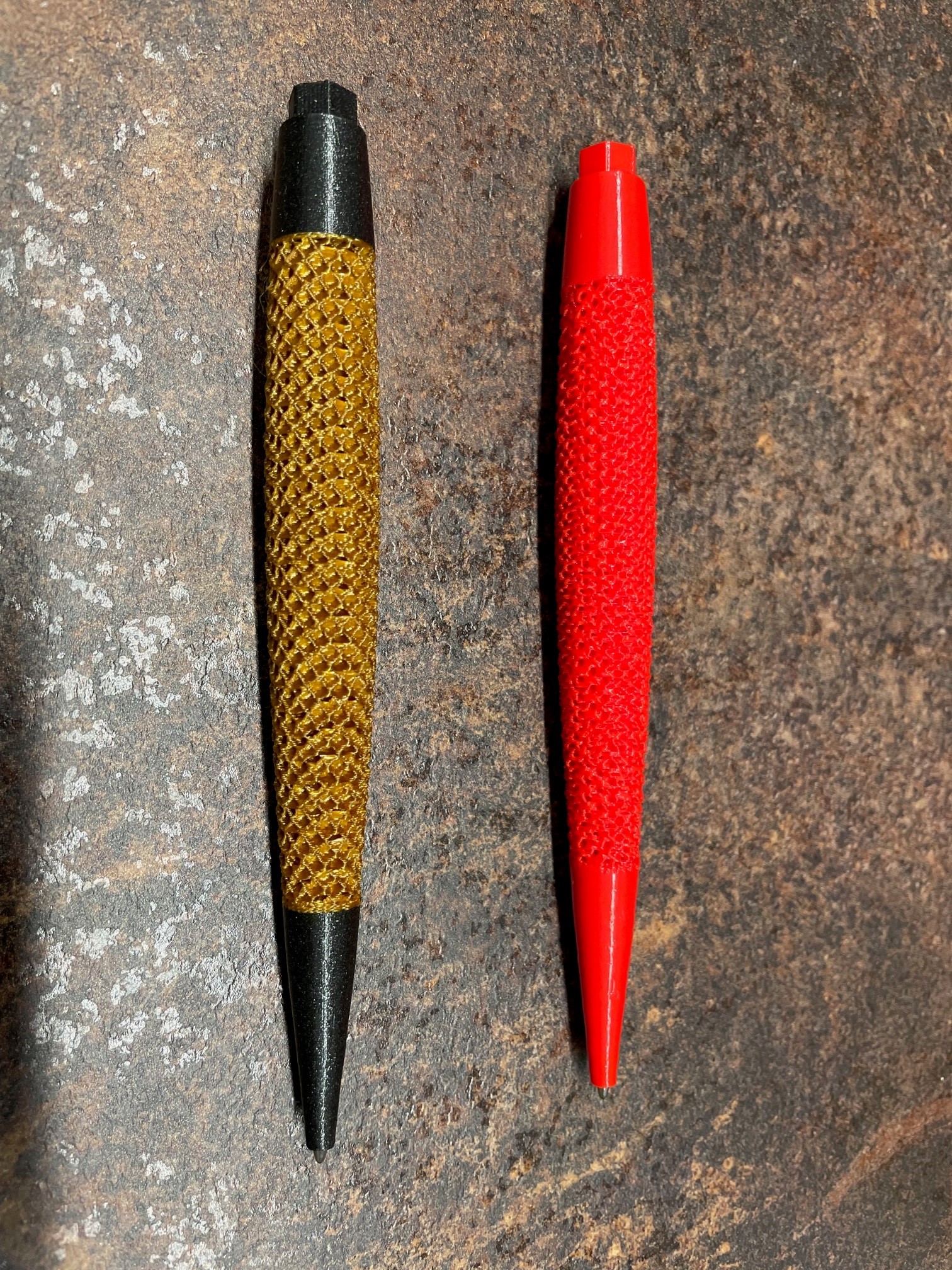 Pen Gyroid + Cubic with Holder - Kugelschreiber Gyroid + Kubisch mit ...