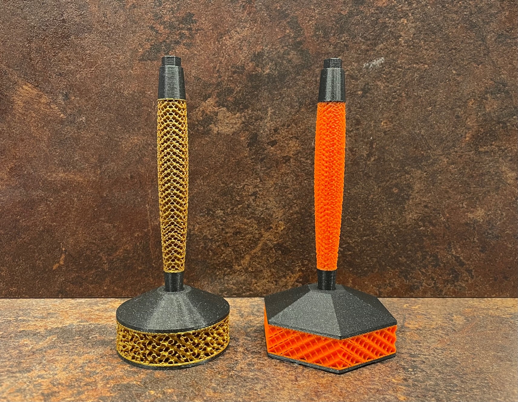Pen Gyroid + Cubic with Holder - Kugelschreiber Gyroid + Kubisch mit ...