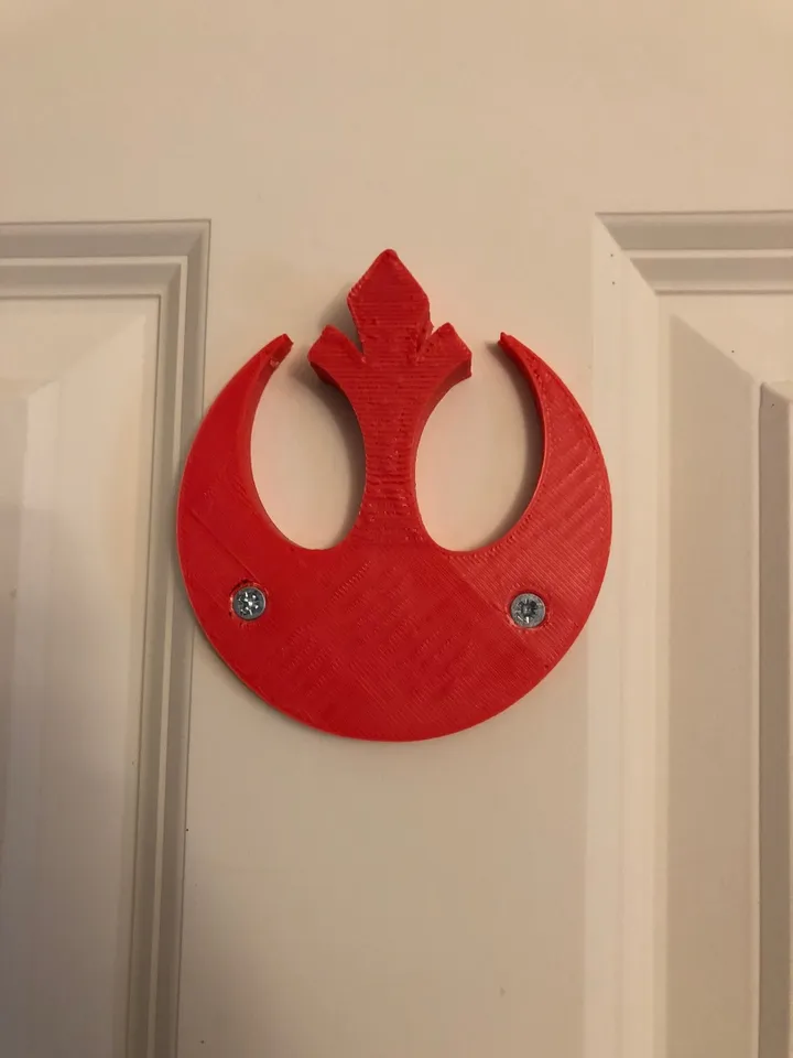 Star Wars Rebel Alliance Coat Hook by JPB515 | Download free STL model ...
