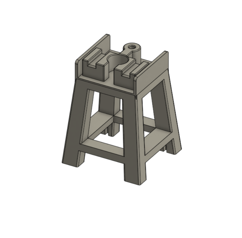 Wooden Train Bridge Support (Stackable) por Daniel | Descargar modelo ...