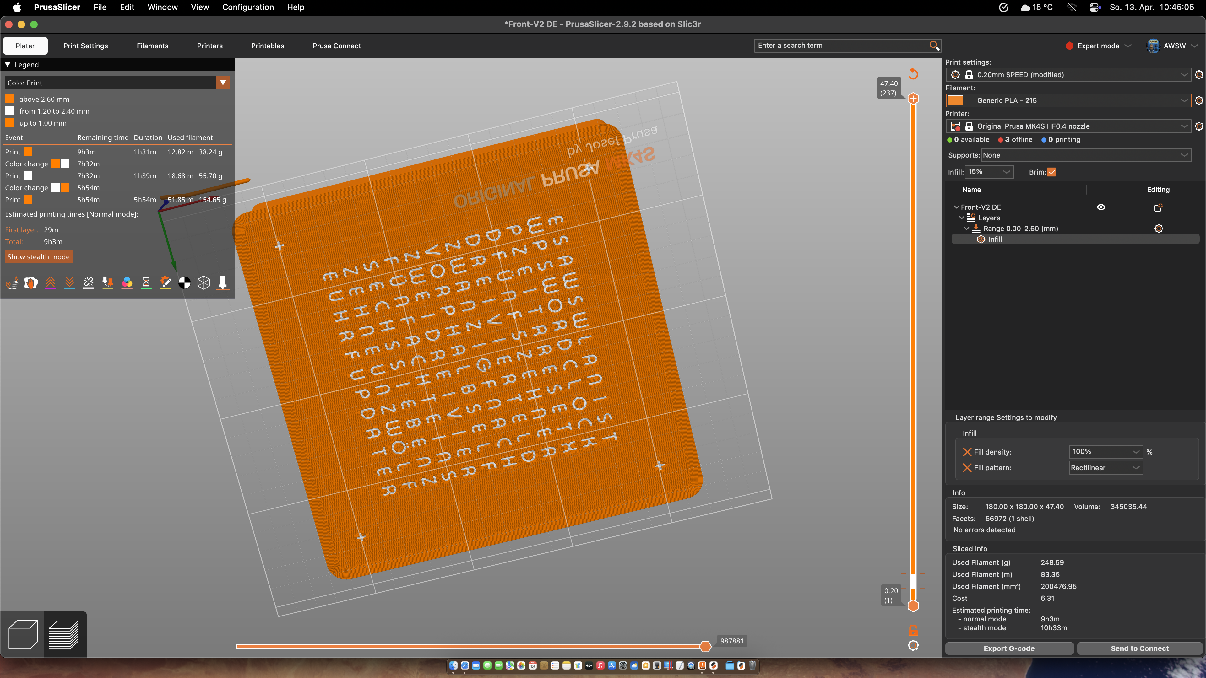 WordClock 14x14 Classic - 2025 by AWSW | Download free STL model | Printables.com